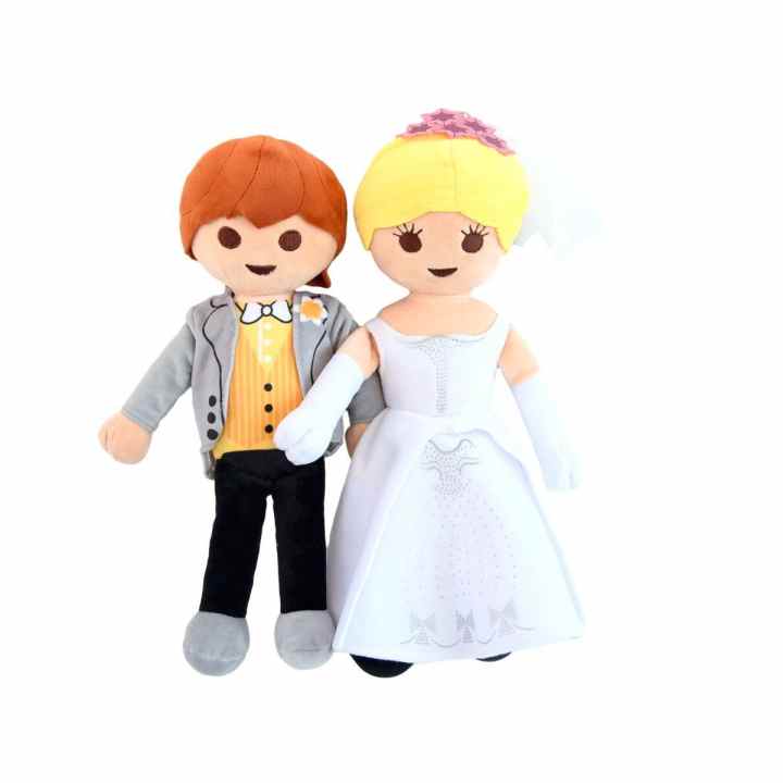Playmobil Peluche Pareja de Novios Edición Deluxe 30cm | Miravia