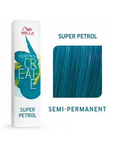 Coloracion Semipermanente Color Fresh Create Super Petrol 60 ml. Wella ...