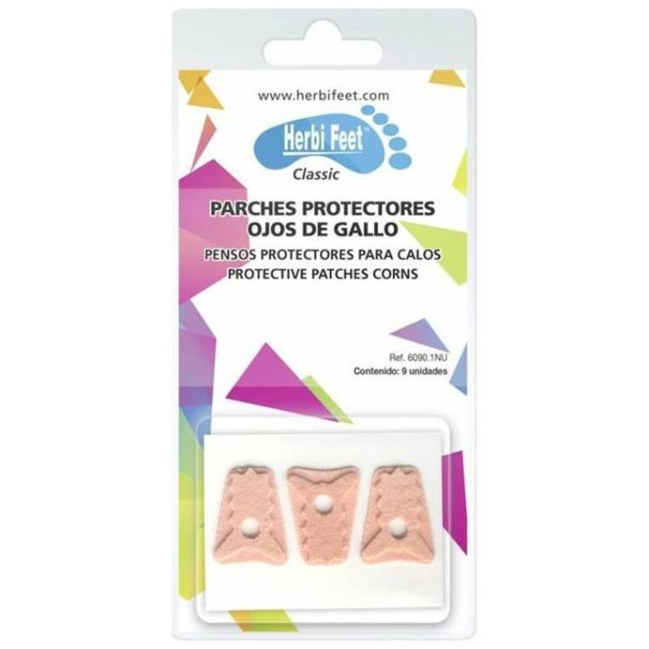 Herbi Feet Parche Protectores Ojo Gallo 6090.1, 9 Unidades | Miravia