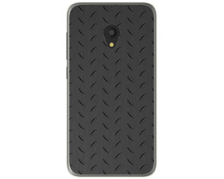 Funda Gel Tpu para Alcatel U5 (4G) / Orange Rise 52 Diseño Metal ...