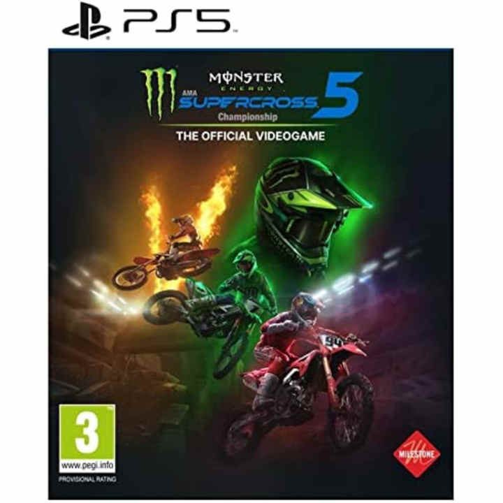 Monster Energy Supercross 5: The Oficial Videogame PS5 Milestone | Miravia