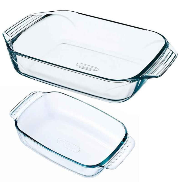 Set de 2 fuentes para horno Classic Pyrex rectangular 2,9L/3,8L | Miravia
