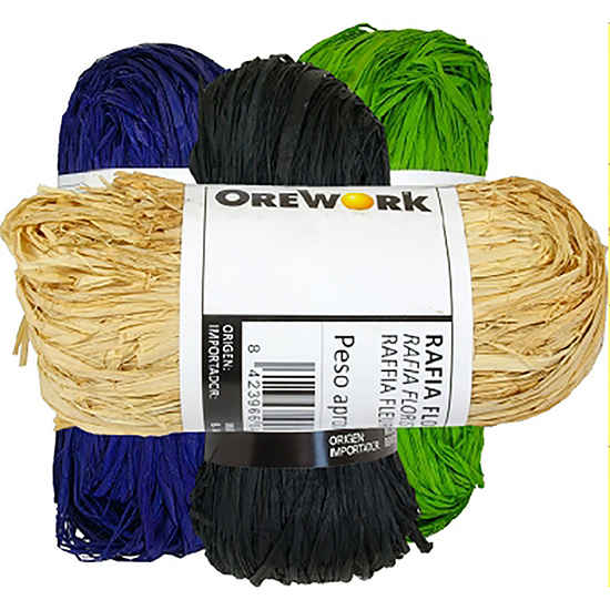 Cuerda de rafia - Rojo | Miravia