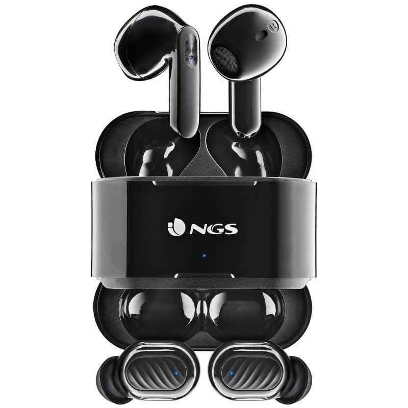 NGS Auriculares Bluetooth NGS Ártica Duo con estuche de carga ...