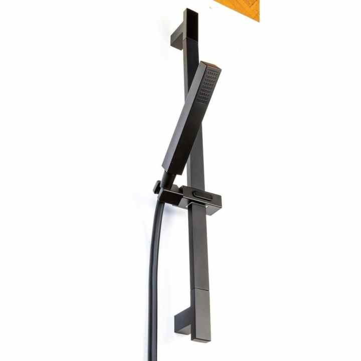 Columna Ducha Cuadrada Negro- Profer Home | Miravia