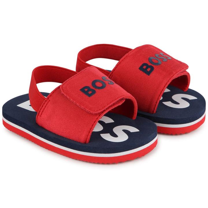 Calzado Chanclas Boss Chanclas J50889 Rojo | Miravia