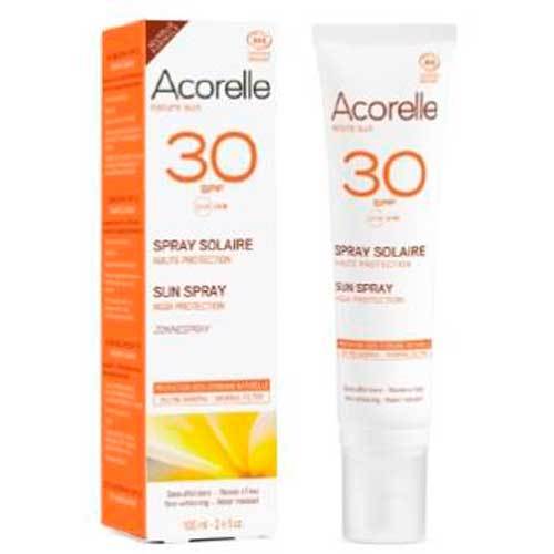 Protector Solar Acorelle SPF30 100ml - Protección UVA y UVB ...