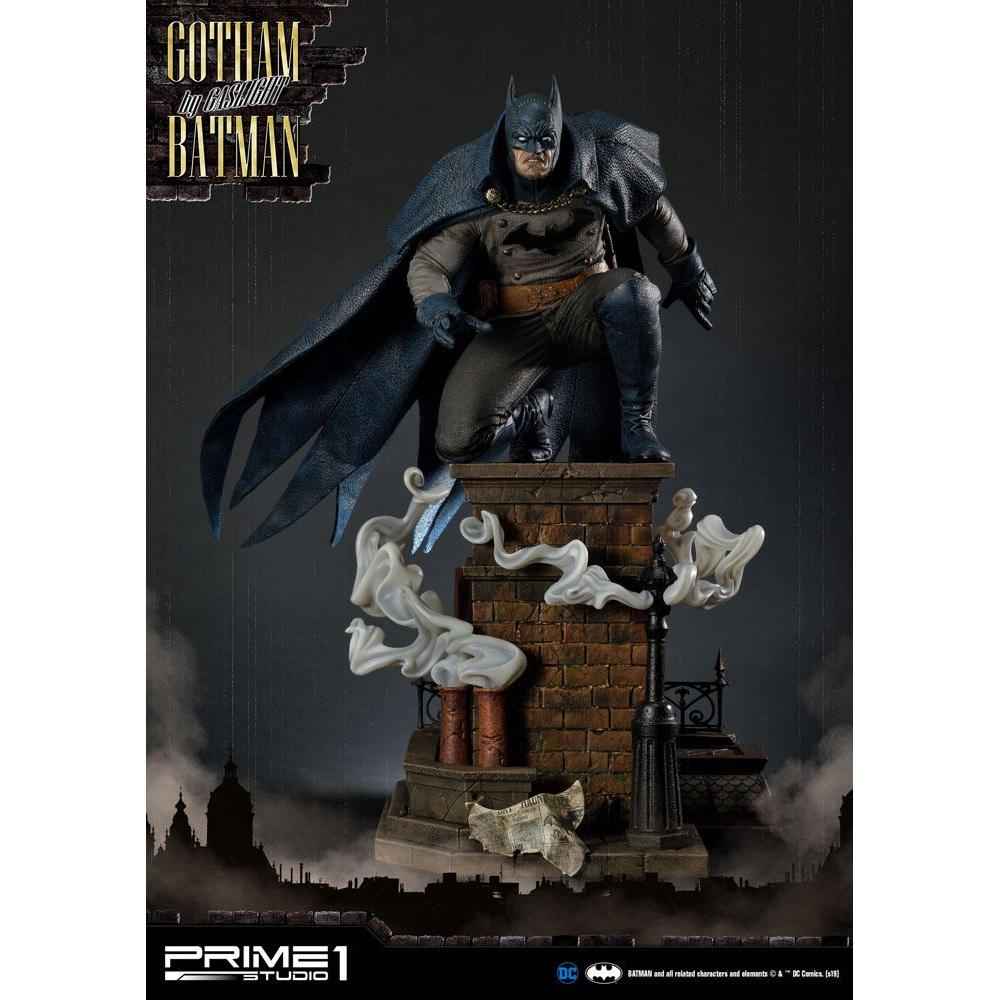 Batman arkham origins estatua 1/5 gotham by gaslight batman blue ...