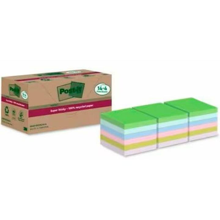 Notas Adhesivas Post-it 18 Piezas 76 x 76 mm | Miravia