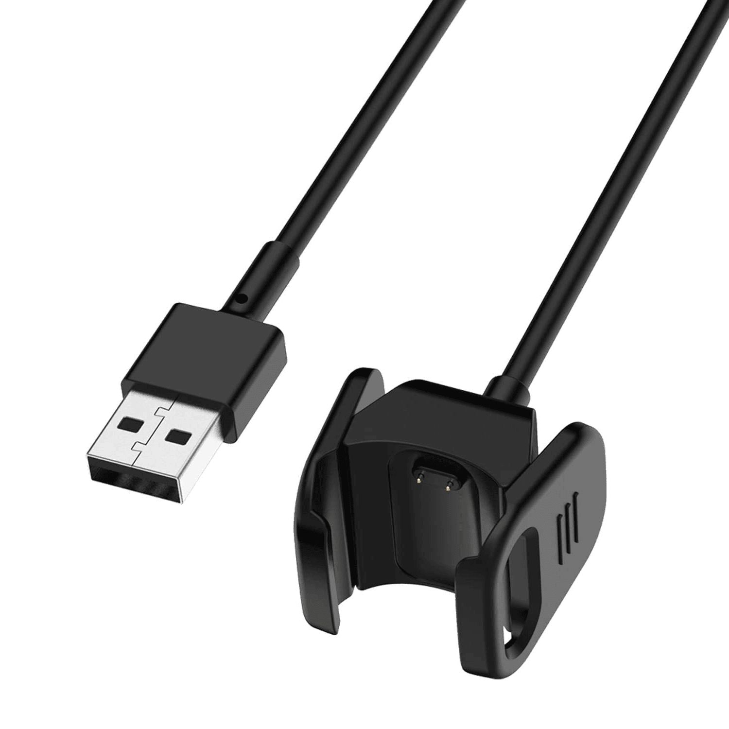 Cable USB carga y sincronizacion Xiaomi mi Band 4 con clip 0.25 M Negro ...