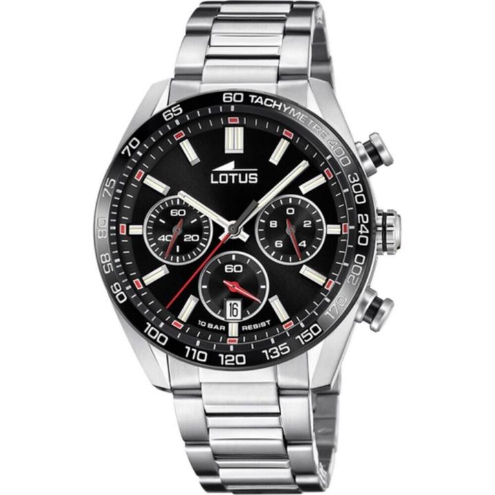 Reloj Lotus Chrono 18916/6 hombre acero plateado | Miravia