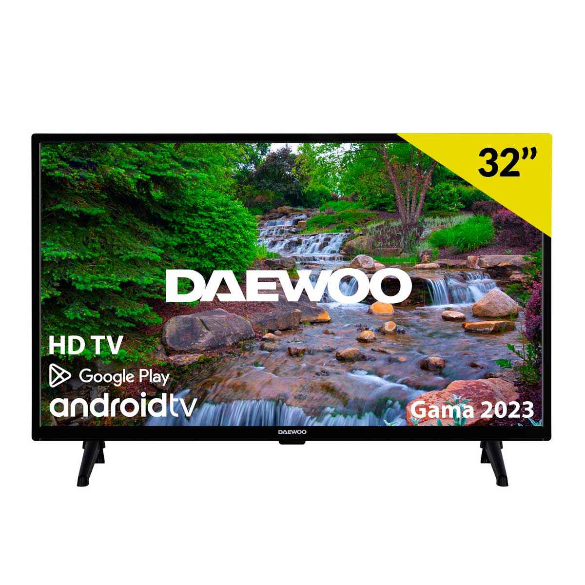 Televisor Smart TV Daewoo 32DM53HA1 32'' HD Android 11 WiFi Bluetooth E ...