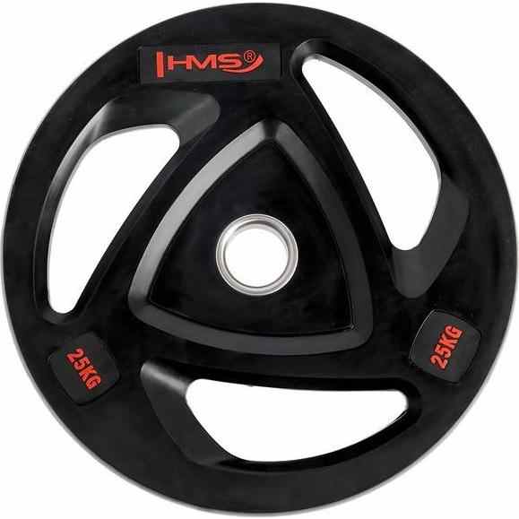 Rubberized Olympic plate 25 kg HMS TOX25 | Miravia