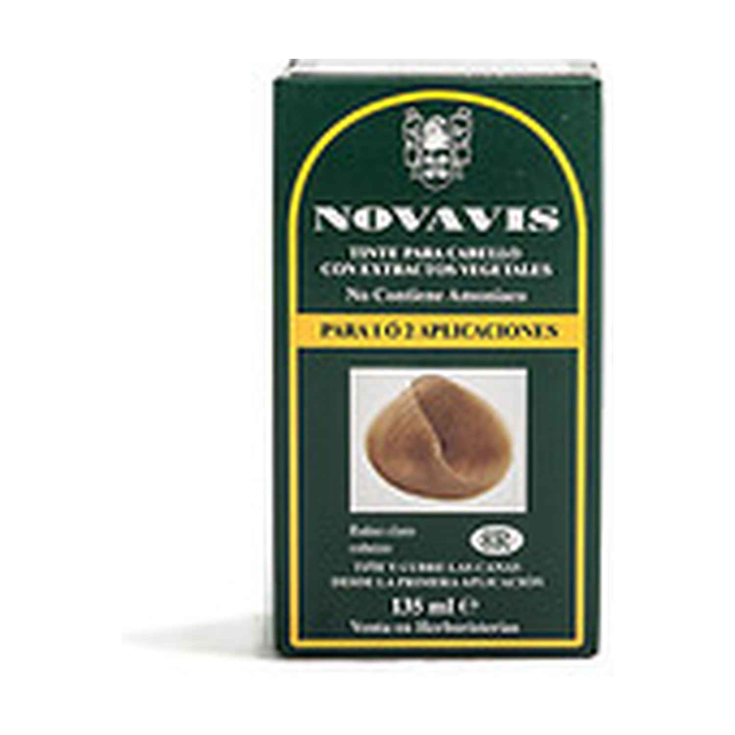 Tinte Vegetal 8R Rubio Claro Cobrizo 130 ml | Novavis | Miravia