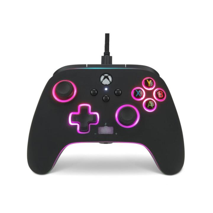 Mando con Cable Spectra Infinity Xbox POWERA - Iluminación Alucinante ...