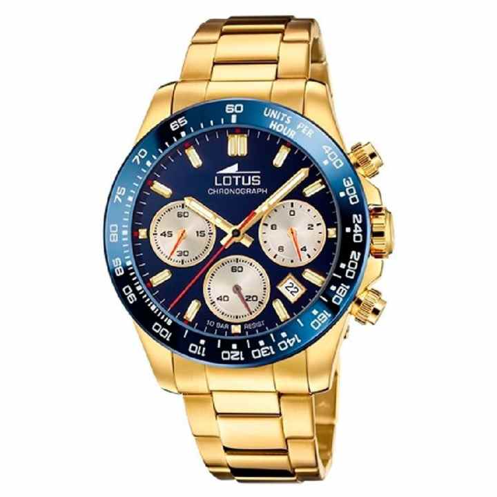 Reloj Lotus Chrono 18914/4 hombre acero chapado | Miravia