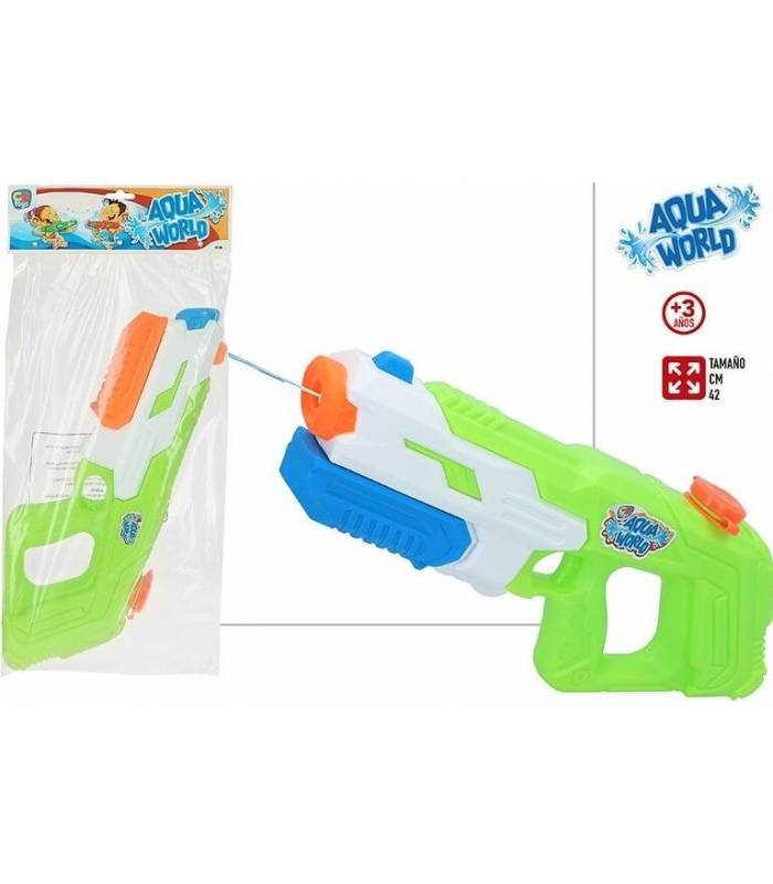 PISTOLA AGUA 42 CM AQUA WORLD | Miravia