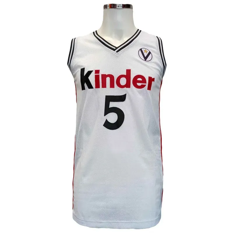 CAMISETA PEDRAG DANILOVIC - KINDER BOLONIA BLANCO Fuikaomar | Miravia
