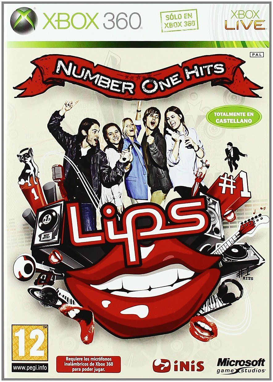 Lips Number One Hits X360 Version Portugal | Miravia
