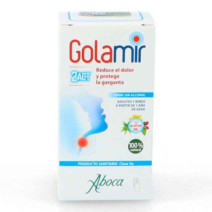 Aboca golamir 2act spray no alcohol 30 ml. | Miravia