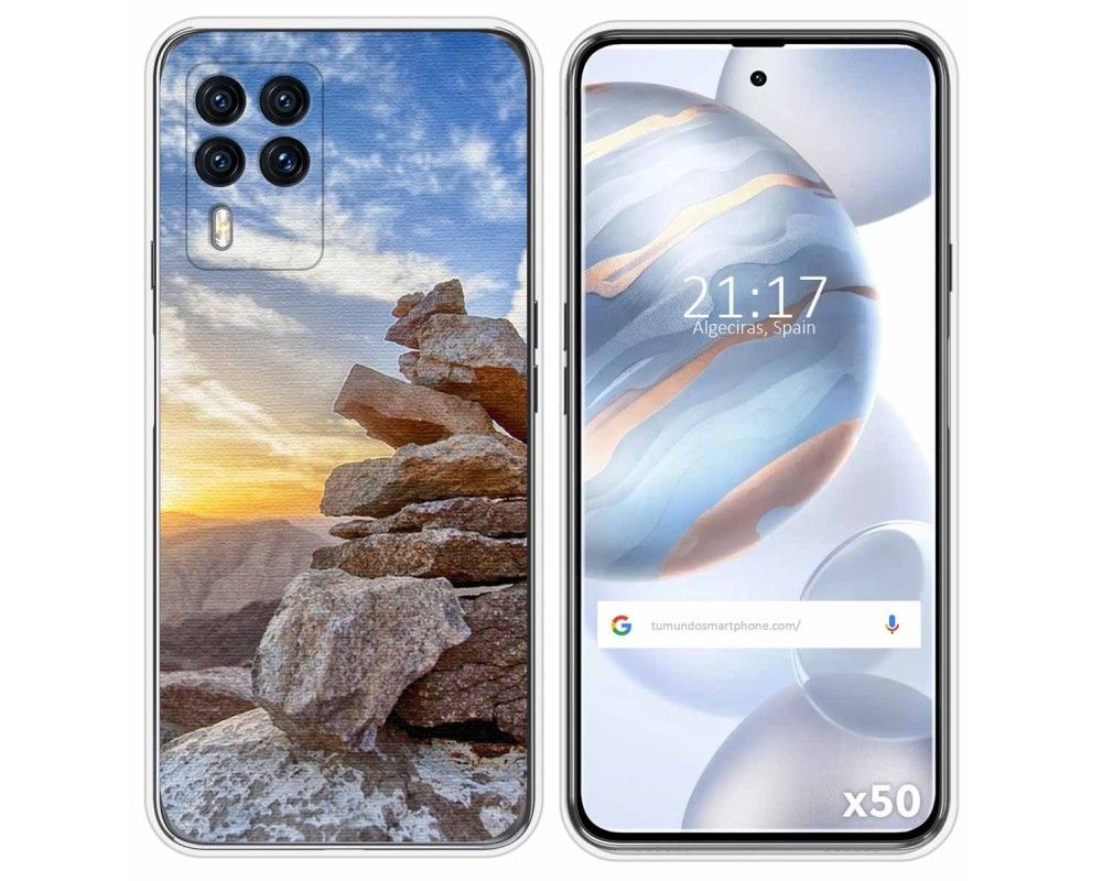 Funda Silicona para Cubot X50 diseño Sunset Dibujos | Miravia