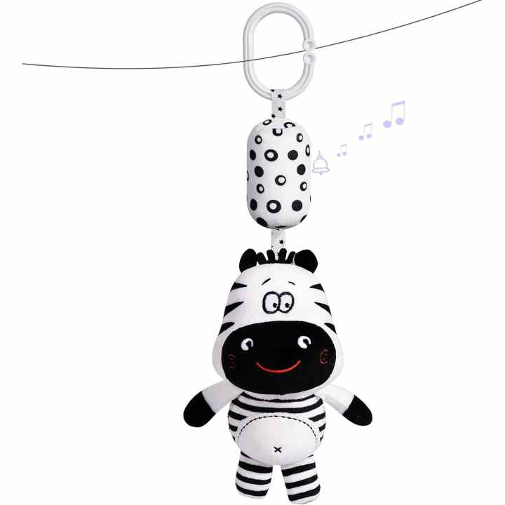 Baby Toy Cartoon Animal Stuffed Hanging Rattle Toys, Baby Bed Crib Car ...