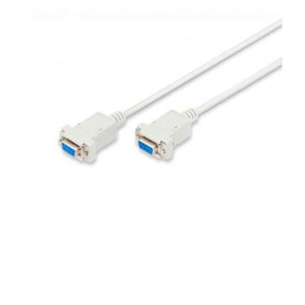 Digitus AK-610100-030-E - Cable de Serie (Gris, 3 m, DSUB, 9-Pin, DSUB ...