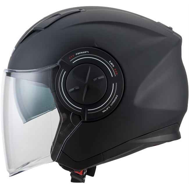 UNIK CJ-17 NEGRO MATE CON GAFA CASCO JET ABIERTO | Miravia