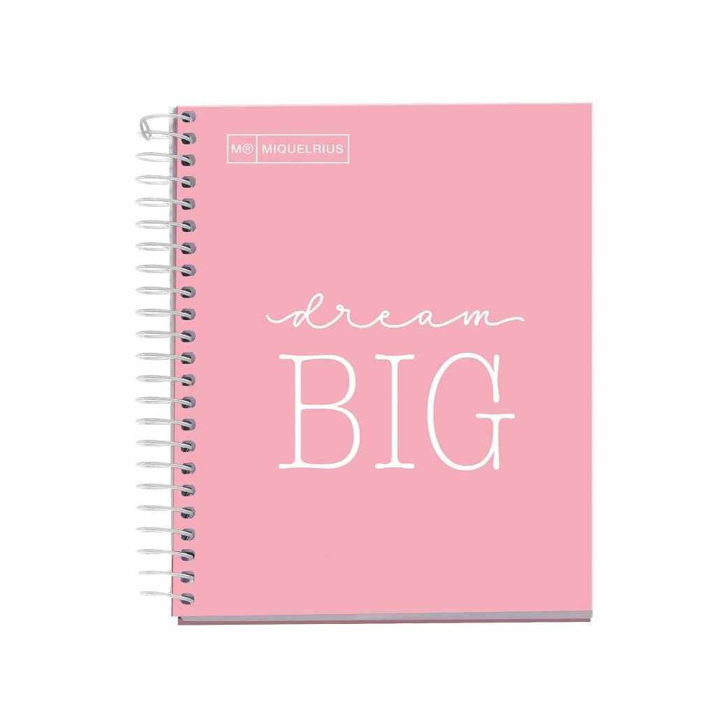 Miquelrius Cuaderno Notebook 'Dream Big' tamaño A6, 100 Hojas ...
