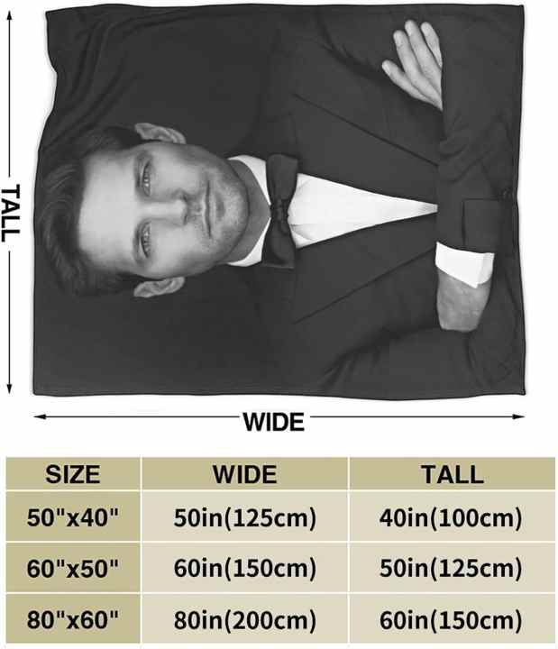 Paul Rudd-Manta de forro polar suave y cómoda para sofá, cama de ...