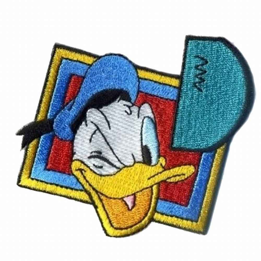 Disney – Parche Bordado Ropa – Mickey & Friends – Donald – 8,5 x 7,3 cm ...