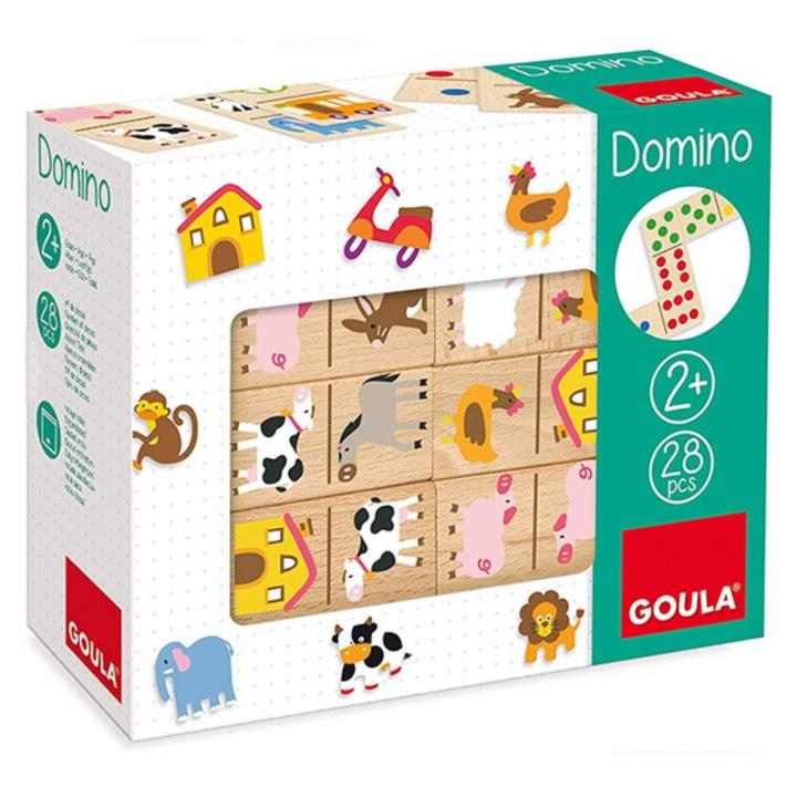 Dominó Goula Diset (28 Pcs) - Juego de Ingenio para Niños | Miravia
