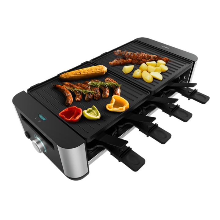 Raclette Cheese&Grill 16000 Inox Black | Miravia