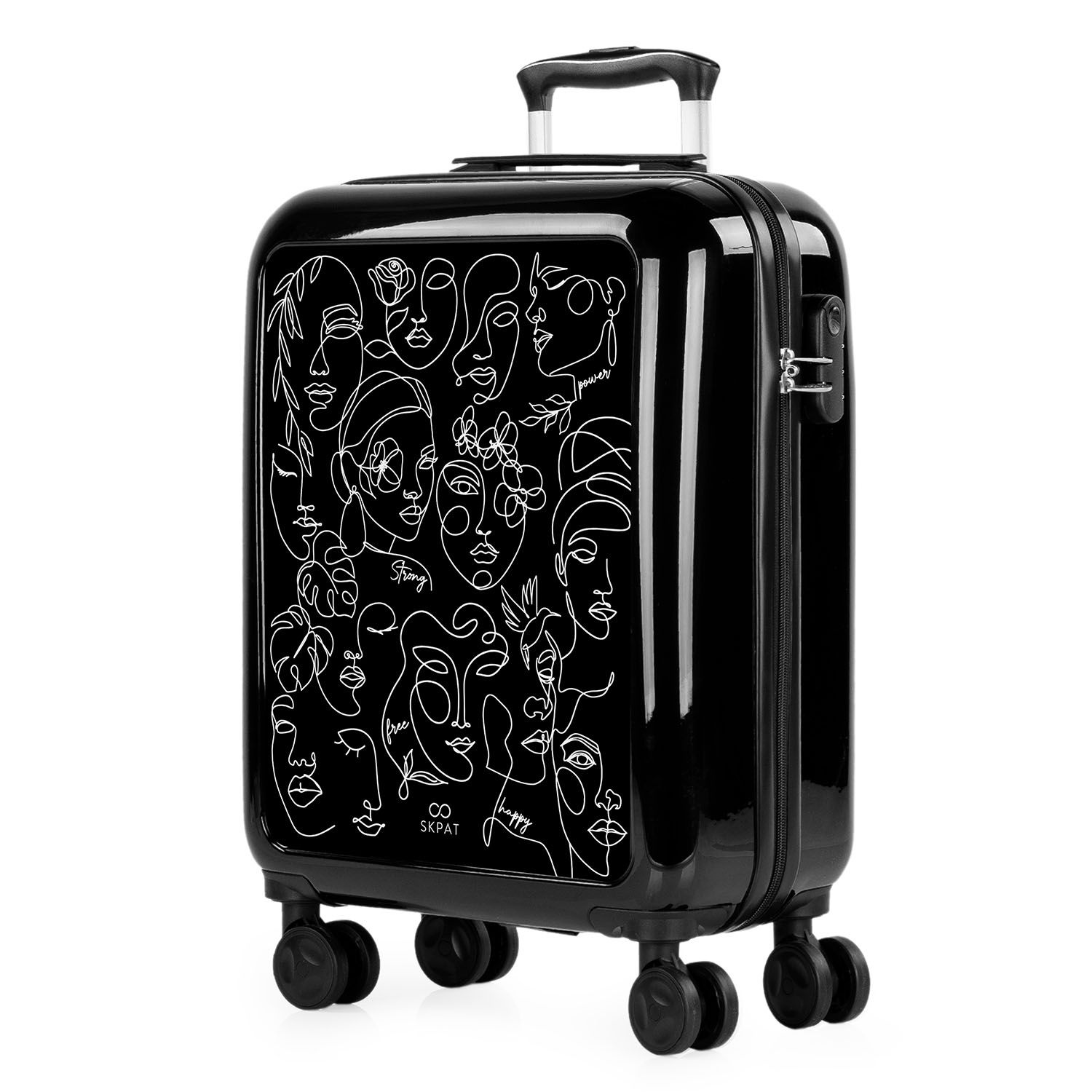 Maleta Cabina 55X40x20 - Maletas Viaje Cabina 4 Ruedas. Maleta De ...