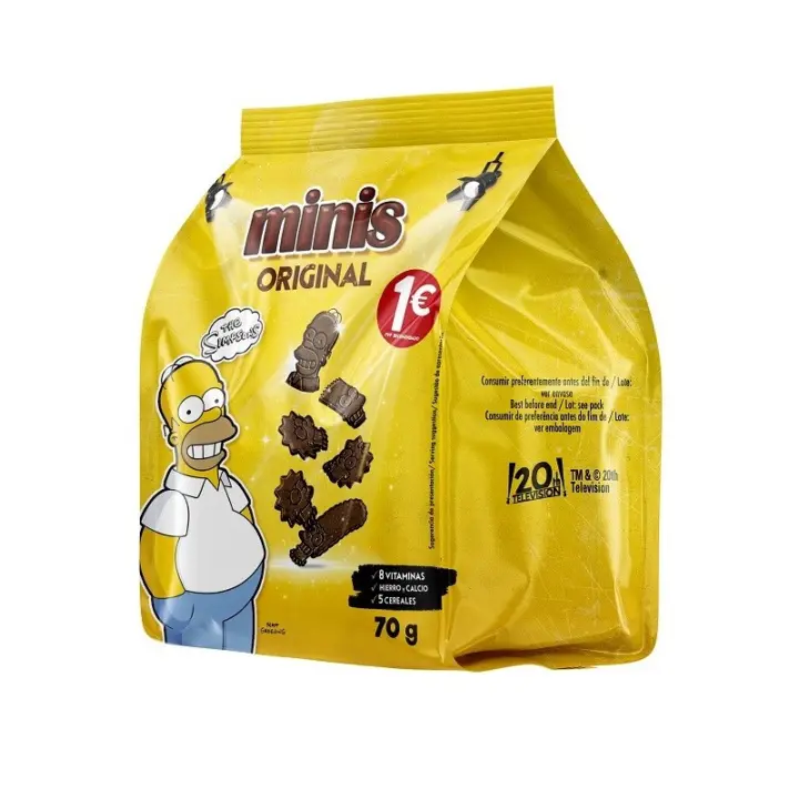 Arluy Galletas mini Simpsons 70g. Caja con 15 unidades. | Miravia