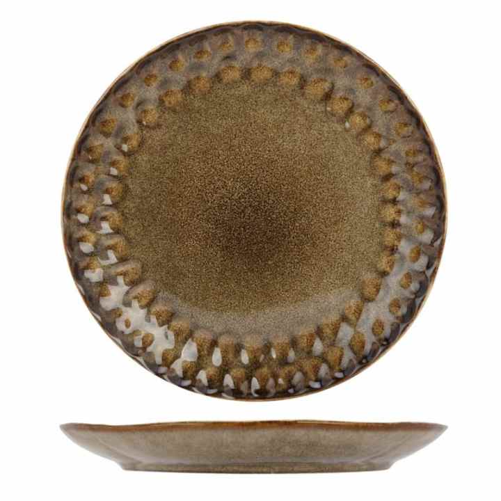 Cosy & Trendy - Cosy & Trendy Plato de postre Araki Hazel 6 uds marrón ...