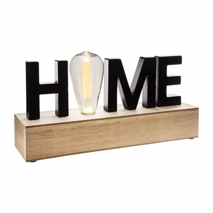 Figura led 'home' 34x16x8cm | Miravia
