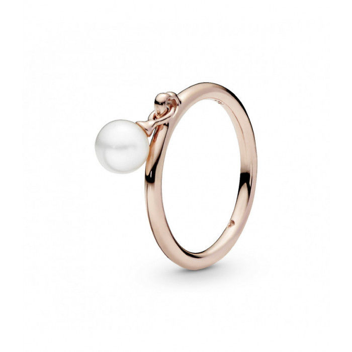 Anillo Pandora Rose Perla Contemporánea - 187525P | Miravia