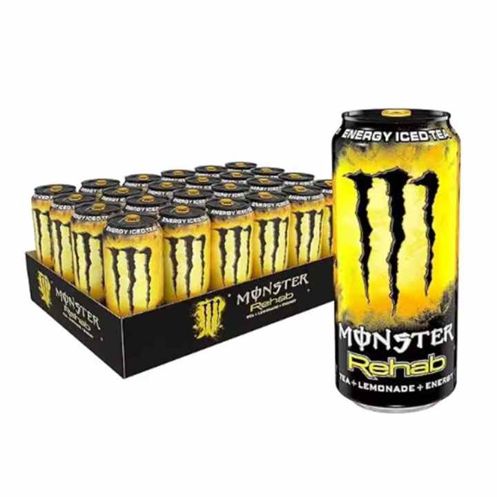 Caja 24 Monster Rehab 500ml | Miravia