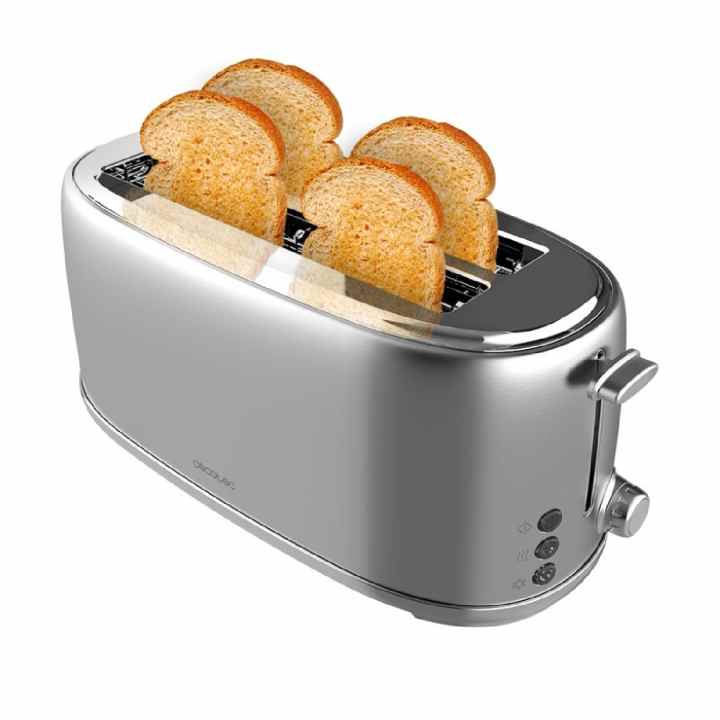 Tostador vertical Toast&Taste 1600 Retro Double Inox Cecotec | Miravia