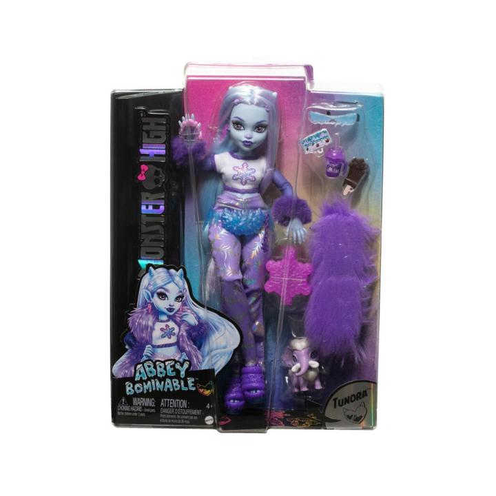Muñeca Abbey Bominable Monster High 25cm | Miravia