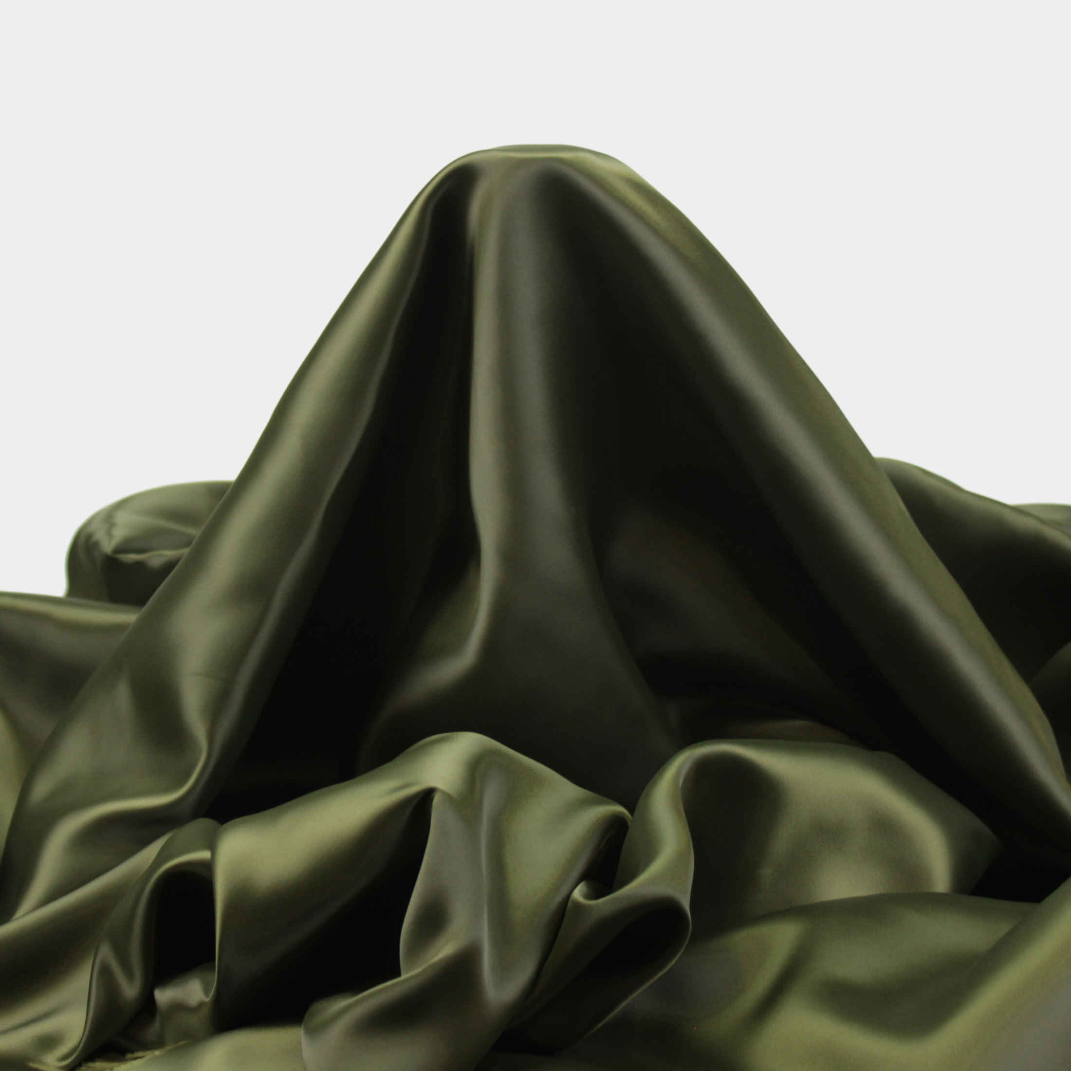 TELA DE RASO VERDE ALGA 150cm | Miravia