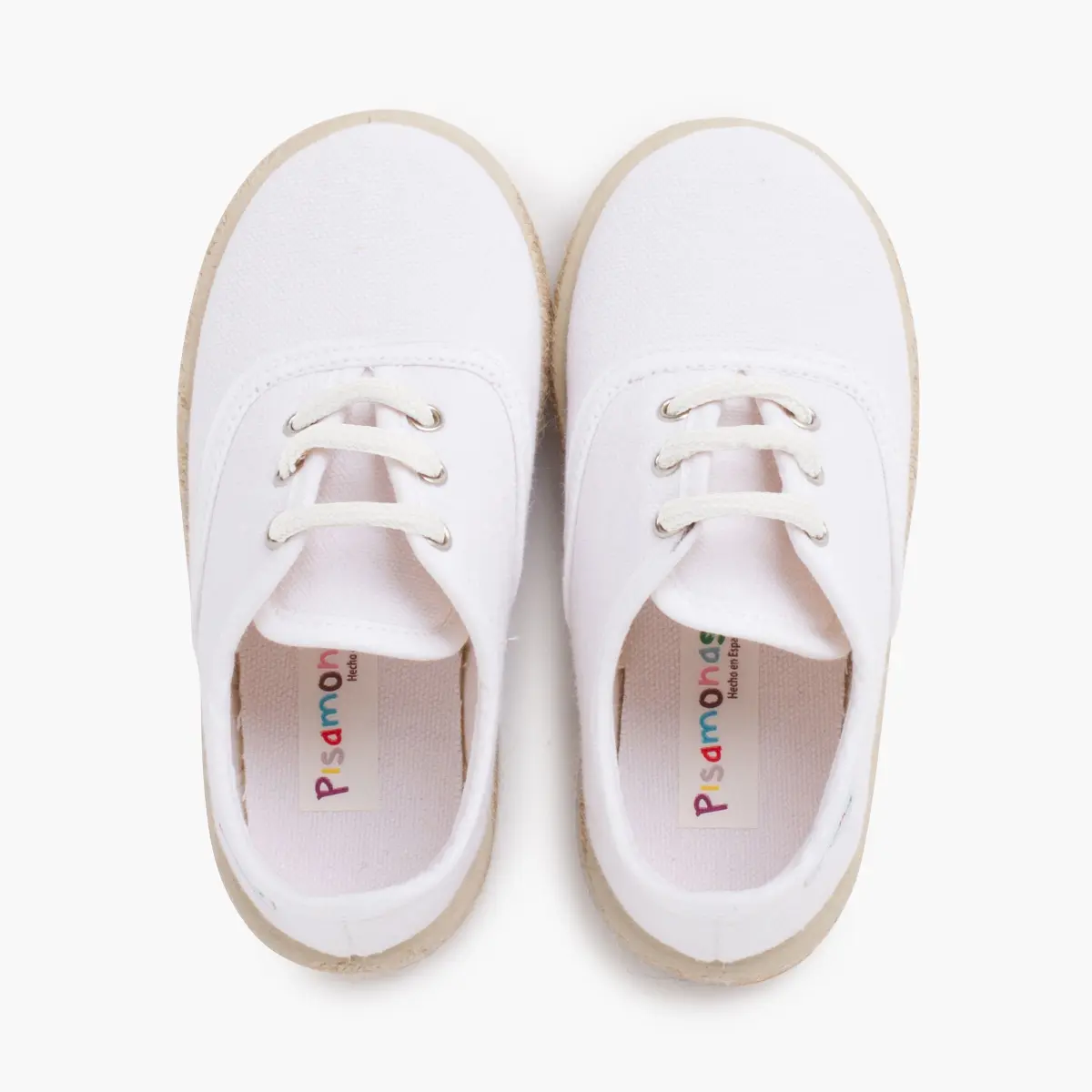 Pisamonas Zapatillas Lona Cordones Suela Alpargata | Miravia