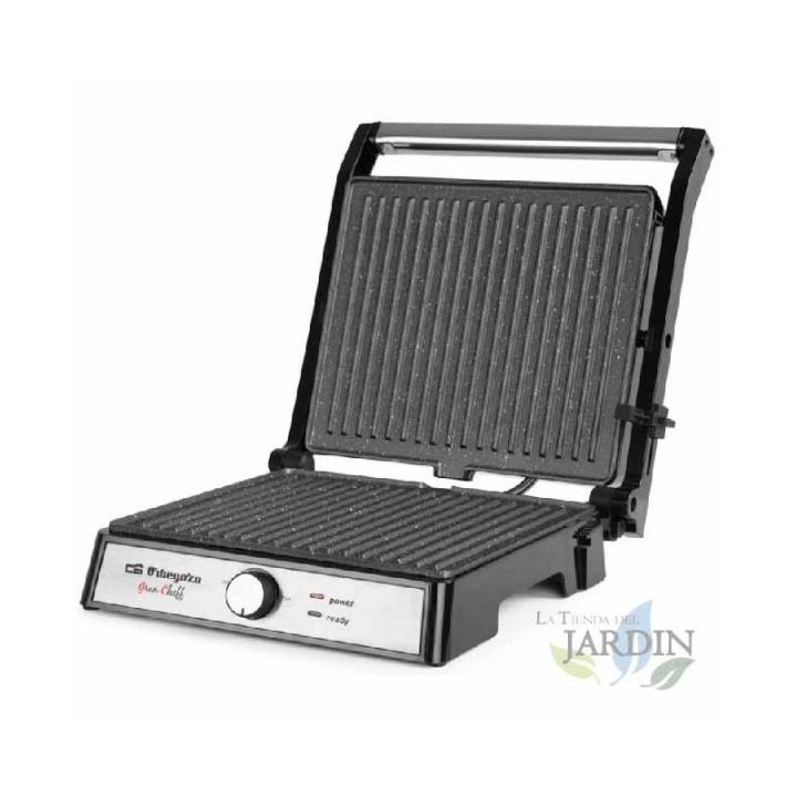 Suinga Parrilla Eléctrica GRILL INOX Orbegozo 2000W Sin Aceite con ...