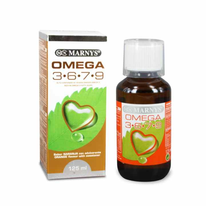 Marnys Omega 3 6 7 9 - Botella 125 Ml - Salud de la Mujer | Miravia
