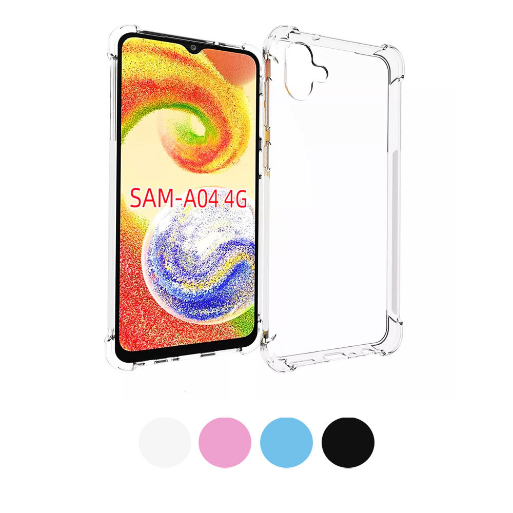 Funda gel silicona Samsung Galaxy A04 (4G) 6.5", TPU anti-golpe anti ...