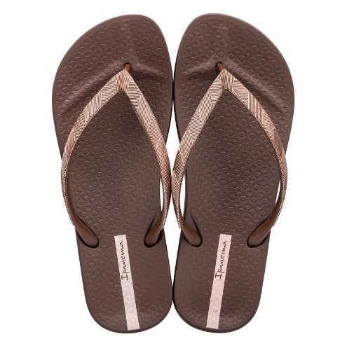Chanclas Ipanema Mesh VI Fem Brown/Brown | Miravia
