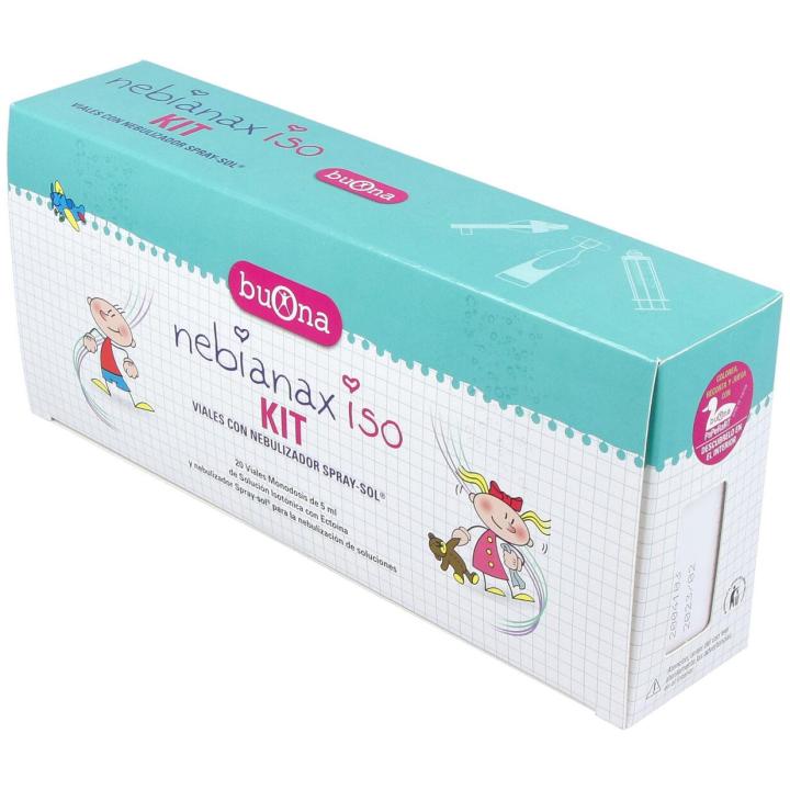 Buona Kit Nebianax Iso + Spray Solución 20Uds | Miravia