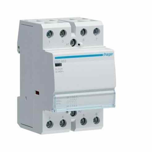 HAGER ESC463 | Contactor 63A 4NA 230V | Miravia