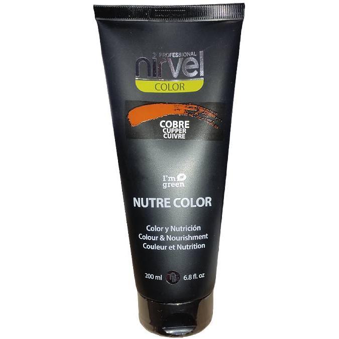 Nirvel Nutre Color - Tinte de Pelo Cobrizo Sin Amoníaco 200 Ml | Miravia